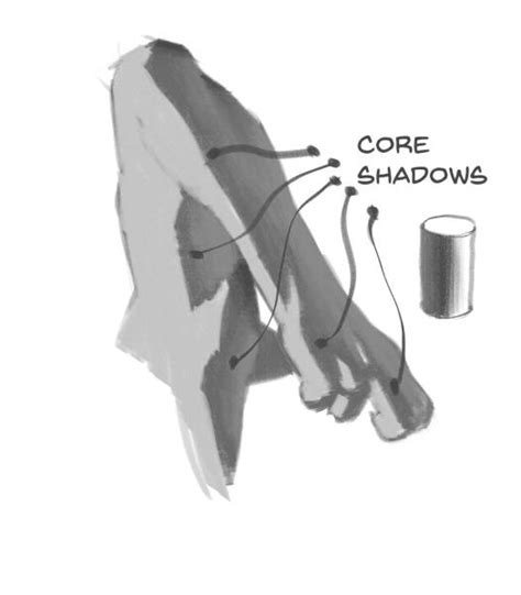 Core Shadows And Form Shadows Muddy Colors