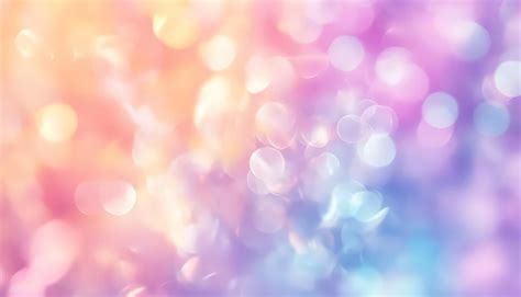 Beautiful Pastel Bokeh Background with Soft and Dreamy Colors | Premium AI-generated image