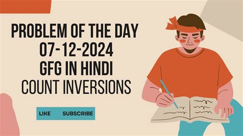 🔥count inversions problem of the day geeksforgeeks efficient cpp