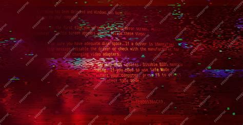 Premium Vector Abstract Technology Binary Code Dark Red Background Cyber Attack Ransomware
