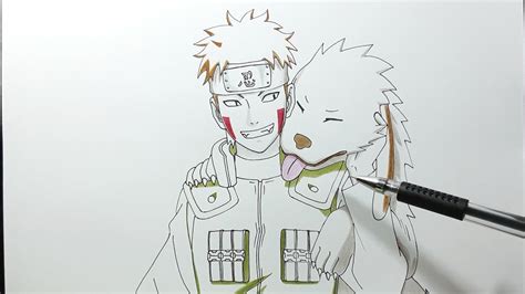 How To Draw Kiba Inuzuka
