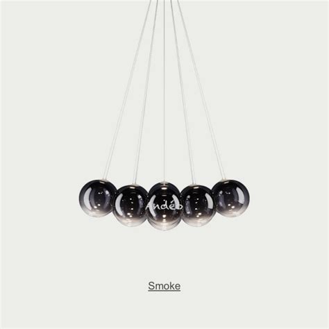 Random Cloud Lodes Large Suspension With Glass Balls