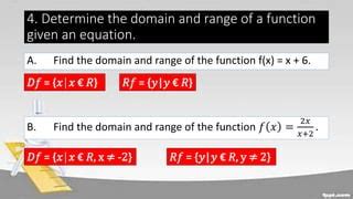 Domain Range Of A Function Pptx Internet Computing