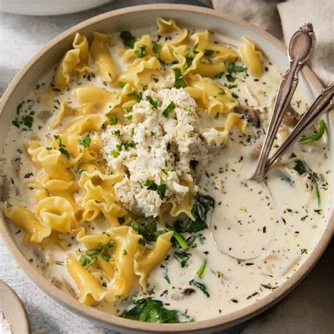 White Lasagna Soup The Cheese Knees