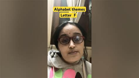 Alphabet Themes Letterf English Shorts Easy Bhawna Youtube