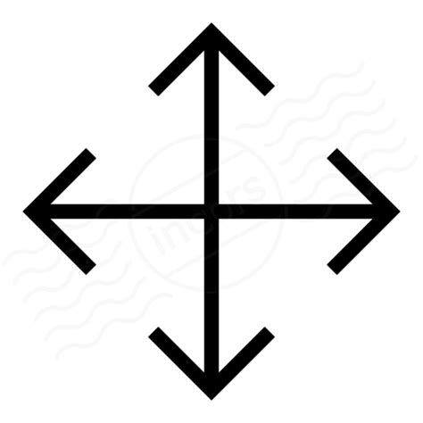 IconExperience I Collection Arrow Cross Icon