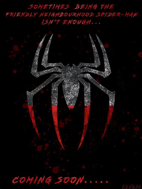 Made A Fan Art Movie Poster For A Dark Spider Man Rspiderman