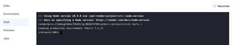 Deploy A Rails 6 Or 7 App On Render Render Docs