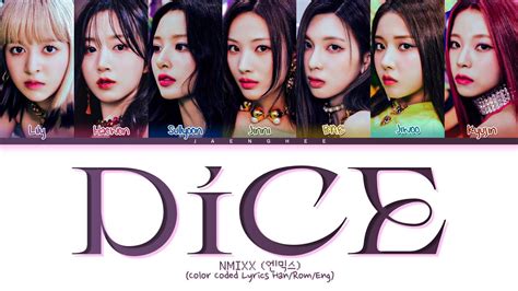 Nmixx Dice Color Coded Lyrics Youtube
