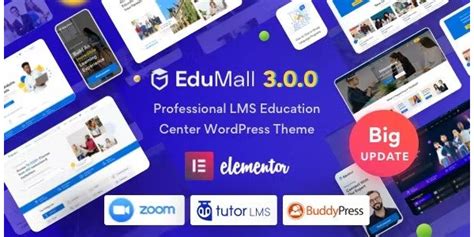 Tải Theme EduMall Theme giáo dục trực tuyến chuyên nghiệp