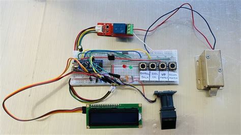 Biometric Security System With Arduino And Fingerprint Sensor