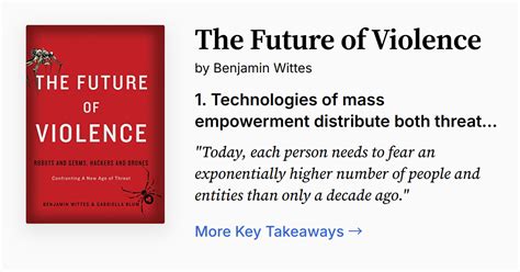 The Future Of Violence Summary Quotes Faq Audio