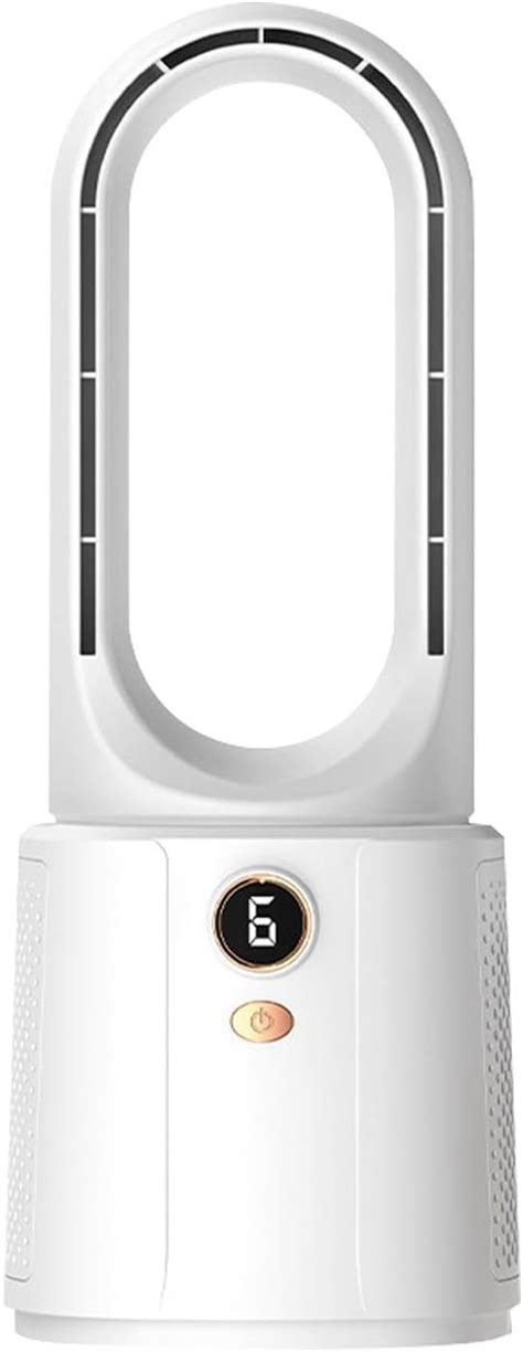 Bladeless Desk Fan Bladeless Silent Table Fan Rechargeable Quiet Fan