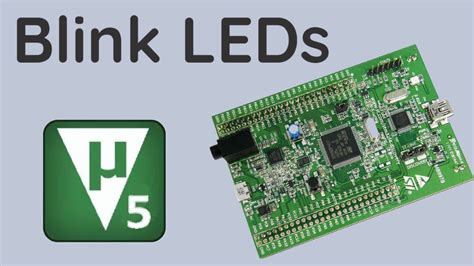getting started with the stm32f4 discovery blink leds youtube
