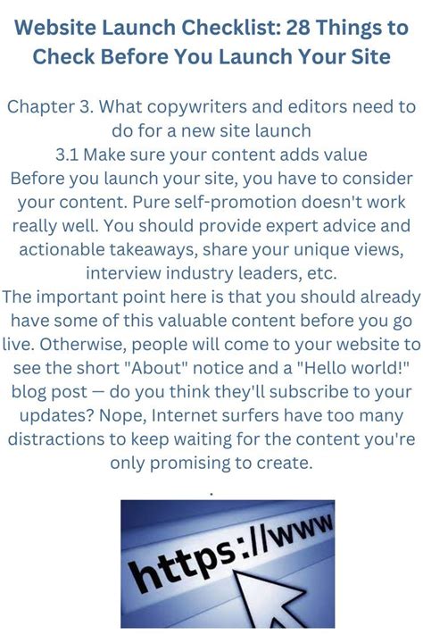 Website Launch Checklist 28 Things To Check Before You Launch Your Site