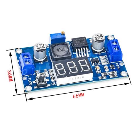 Convertisseur Buck Réglable Lm2596s 3a Avec Affichage Test Et Avis