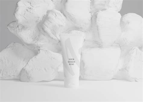 Premium Psd Cream Packaging Mockup