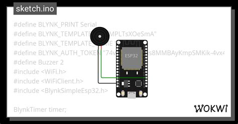 Buzzer Wokwi ESP32 STM32 Arduino Simulator