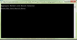LINQ Aggregate How Aggregate Works In LINQ With Examples