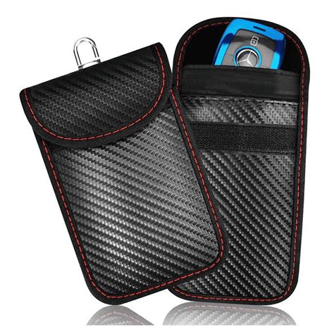 Faraday Key Fob Protector Pack Mini Anti Theft Case RFID Signal Blocker Holder Key Fob