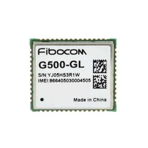 Fibocom G500 Gl Gprs Gnss Module Supports 850900 18001900mhz As Well