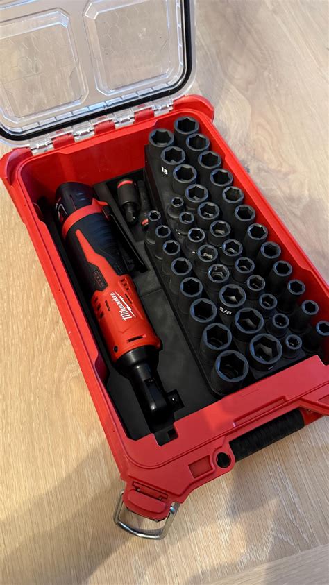 38 Ratchet Organizer Insert For Milwaukee Packout Insert Only2457