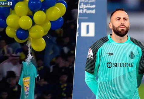 Hinchas Del Al Nassr En Homenaje A Ospina Diario Del Cesar
