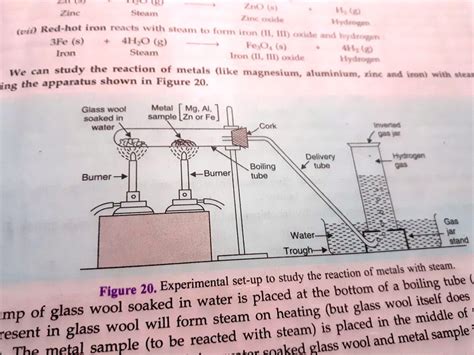 solved hi friends please help me explain it the reaction of metals