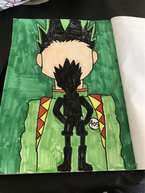 Gon Freecss Fanart By Me Hunterxhunter