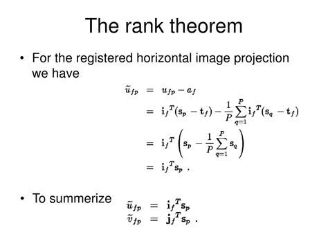 Ppt Feature Reconstruction Using Lucas Kanade Feature Tracking And