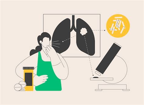 Premium Vector Tuberculosis Abstract Concept Vector Illustration
