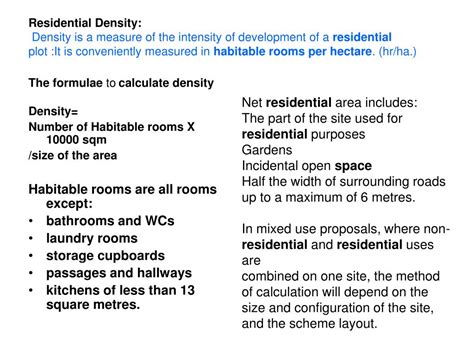 Ppt Housing Density And Design Powerpoint Presentation Free Download