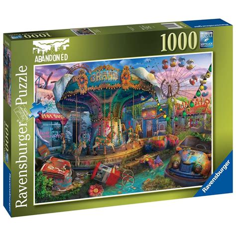 Ravensburger Puzzle 2D 1000 elementów Zapomniany lunapark 16190