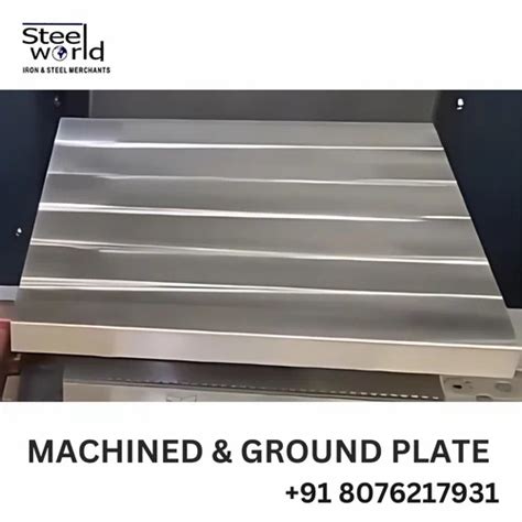 Machined And Ground Finish Plates For Industrial At ₹ 100 Piece In New