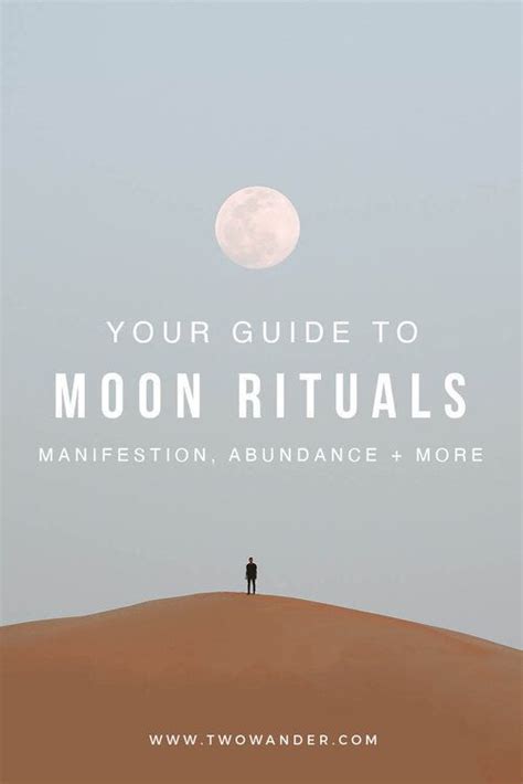 Rituals For The New Moon And Full Moon — Two Wander New Moon Rituals