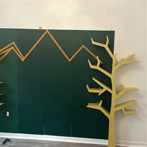 Tree Design Shelves For Books Bookshelf Wall Art Wooden Tree Shaped