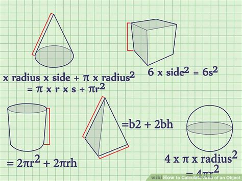 How To Calculate Area Of An Object 7 Steps With Pictures