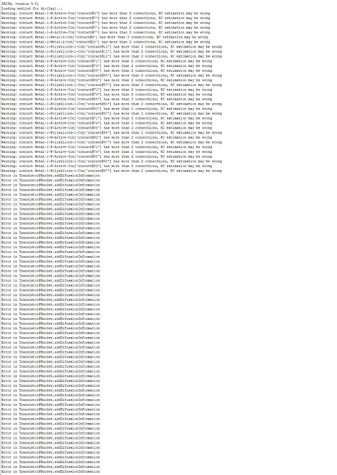 Confusing Errors With Electric Vlsi Software And Irsim Chipdesign