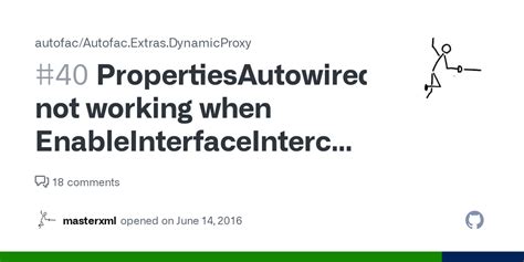 Propertiesautowired Not Working When Enableinterfaceinterceptors And