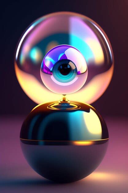 Premium Ai Image Beautiful Object Crystal Ball