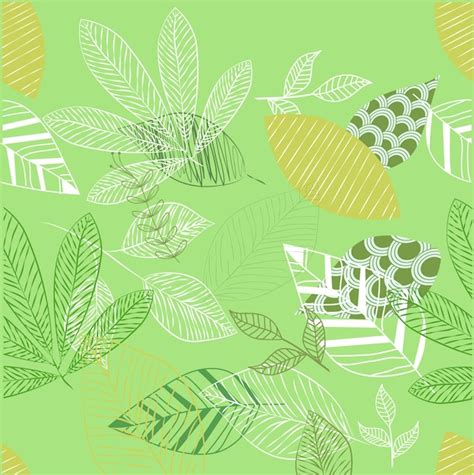 Premium Vector A Green Background With Leaves And The Words Green On The Bottom