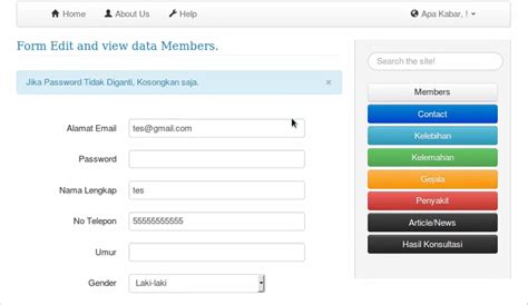 Source Code Aplikasi Sistem Pakar Diagnosa Penyakit Dengan Php Gratis