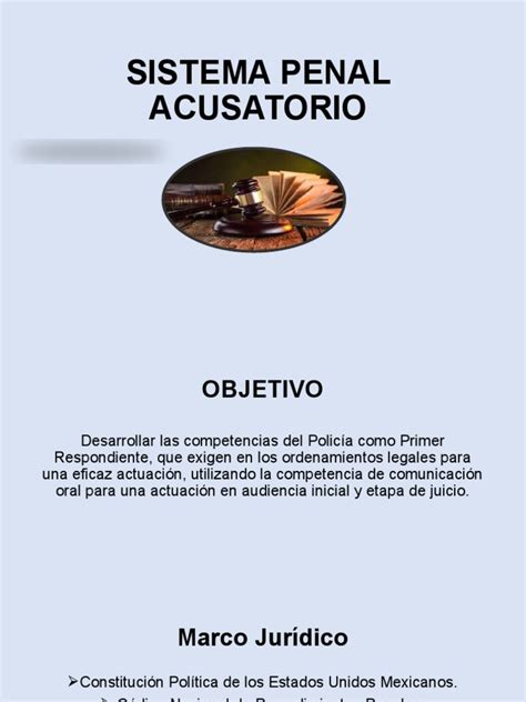 Sistema Penal Acusatorio 2 Pdf Procedimiento Criminal Derecho Penal
