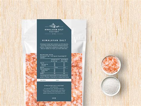Himalayan Salt Factory Salt Packaging Design