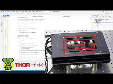 Free Video Raster Scan Using Visual Studio And C Programming Kinesis Bbd Series