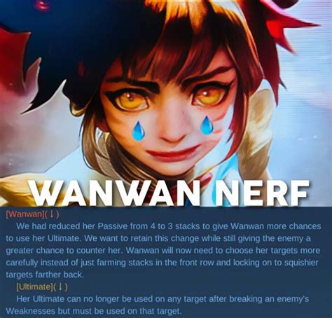 Masih Terlalu Op Wanwan Mobile Legends Dapat Tambahan Nerf Besar