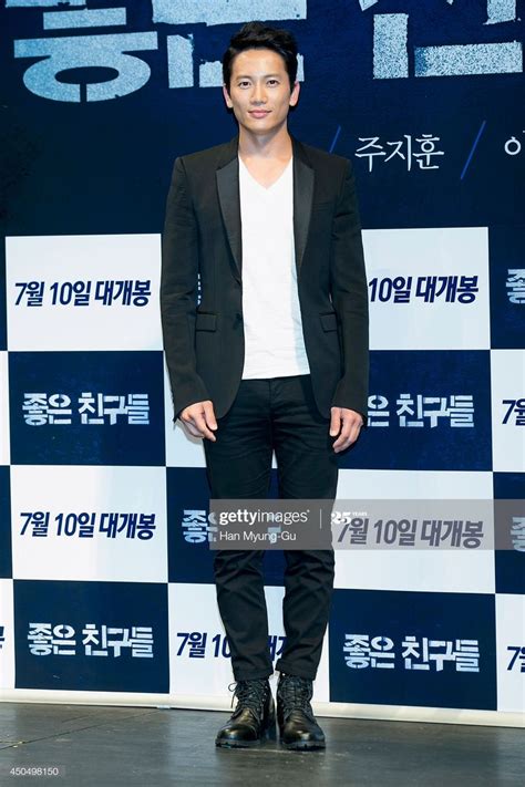 South Korean Actor Ji Sung Attends Good Friends Press Conference At