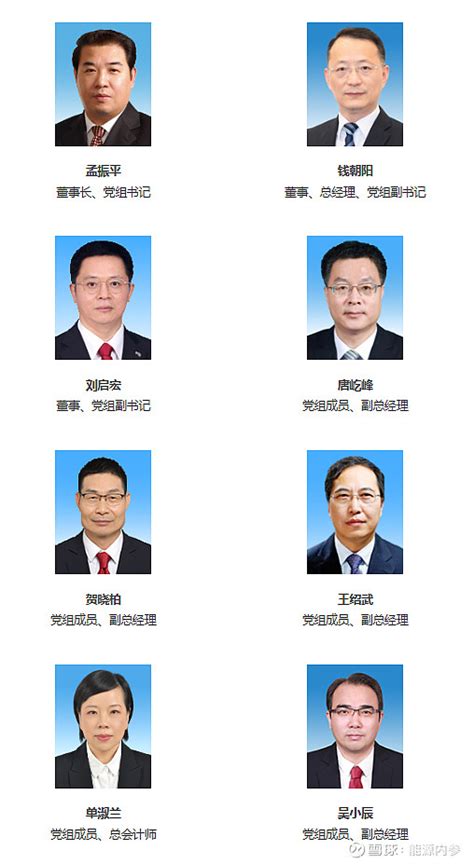 两网两建、五大六小最新领导层！ 来源：光伏们 自去年年底以来，多家电力央企董事长、总经理进行了相关调整，例如国家电网、国家电投、三峡集团、中核