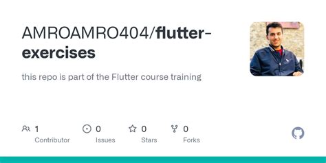 Github Amroamro404flutter Exercises This Repo Is Part Of The Flutter Course Training