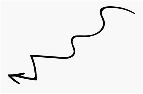 Arrow Zigzag Line Doodle Zig Zag Line Png Free Transparent Clipart ClipartKey